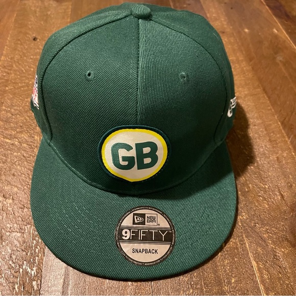 New Era | Accessories | New Era 9fifty Snapback Flatbrim Nfl Green Bay ...
